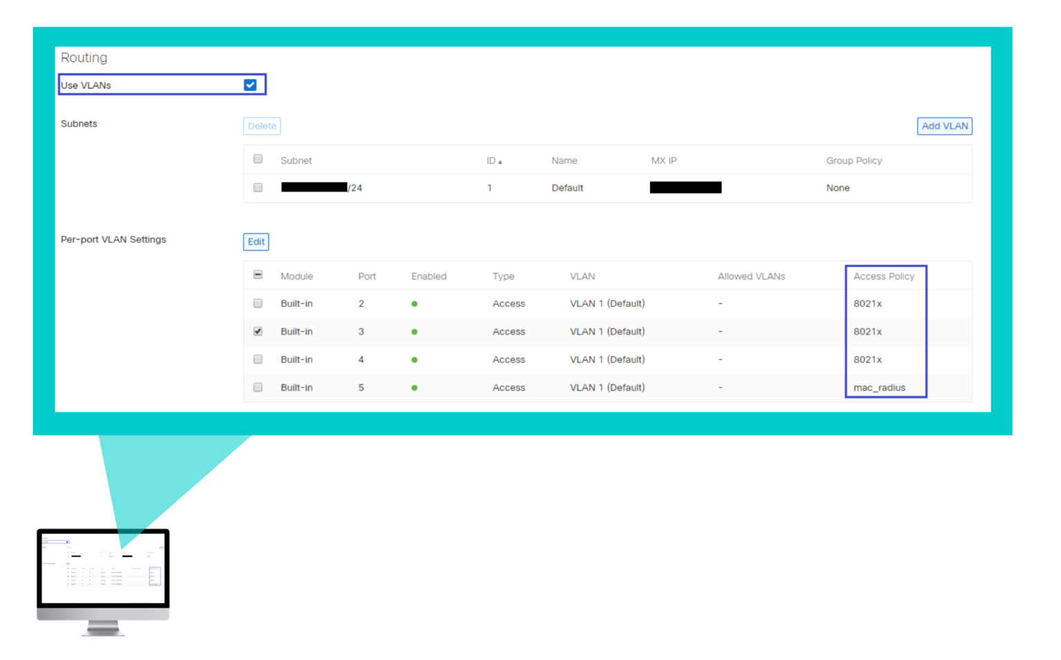 Securing Remote Access via Meraki Z3 - Portnox
